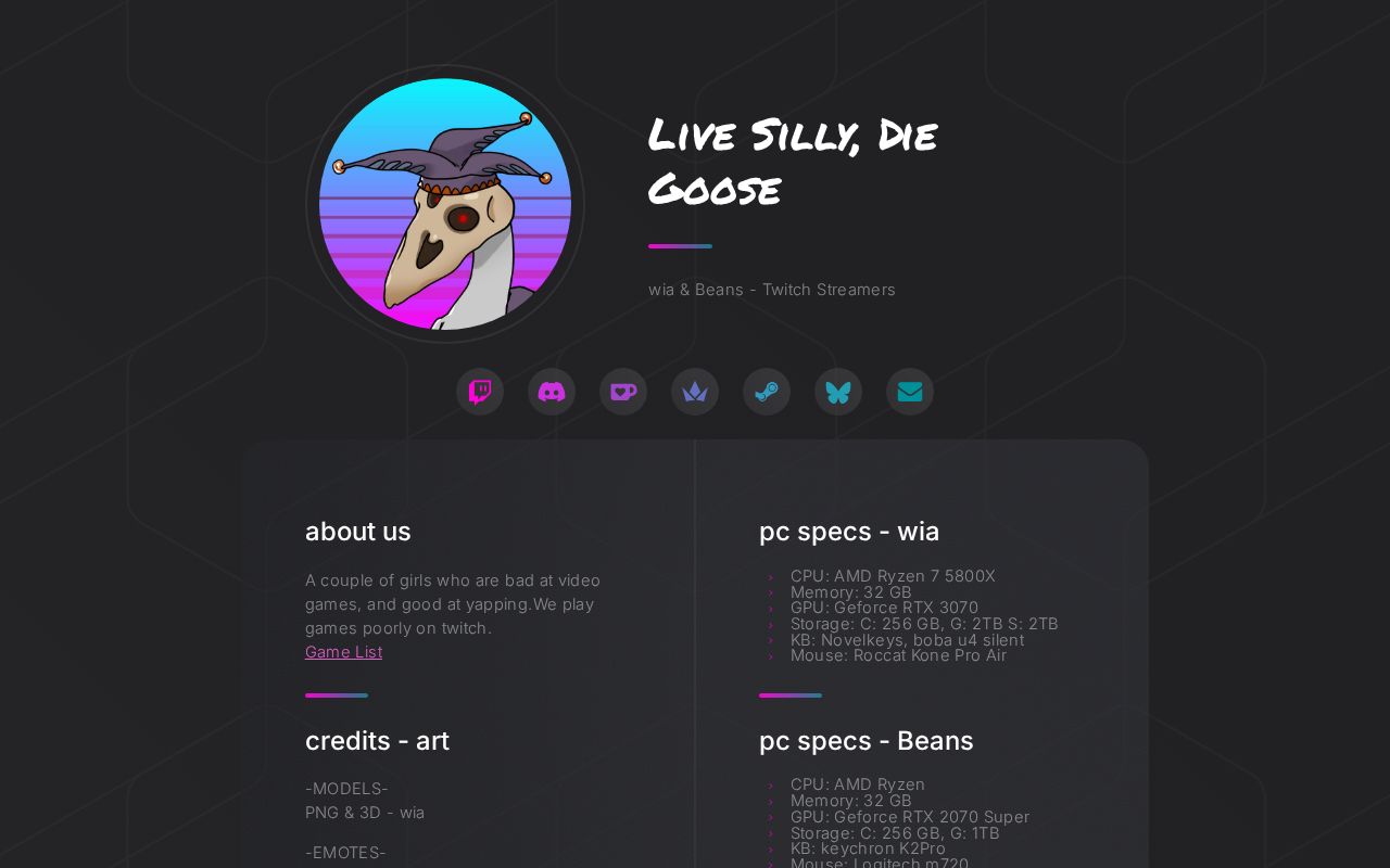 Live Silly, Die Goose